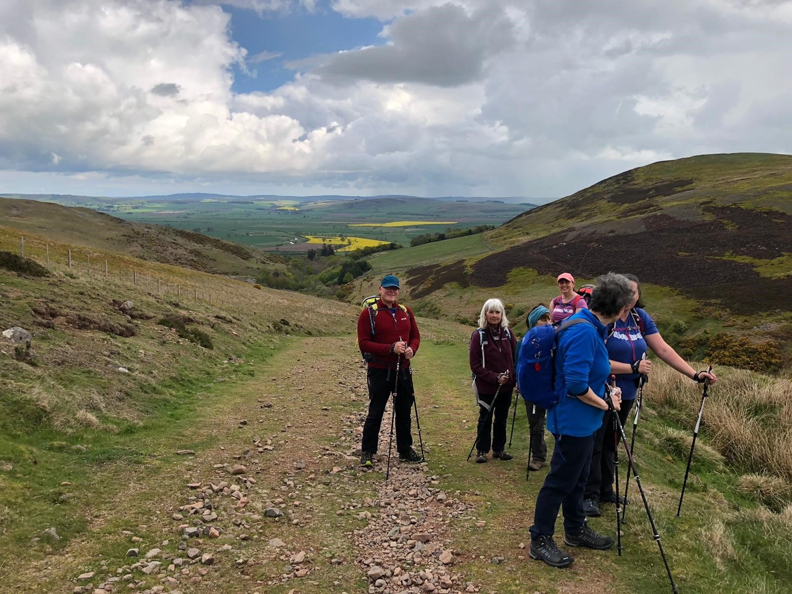 Yeavering Bell - 11th May 2019 - Strolls With Poles