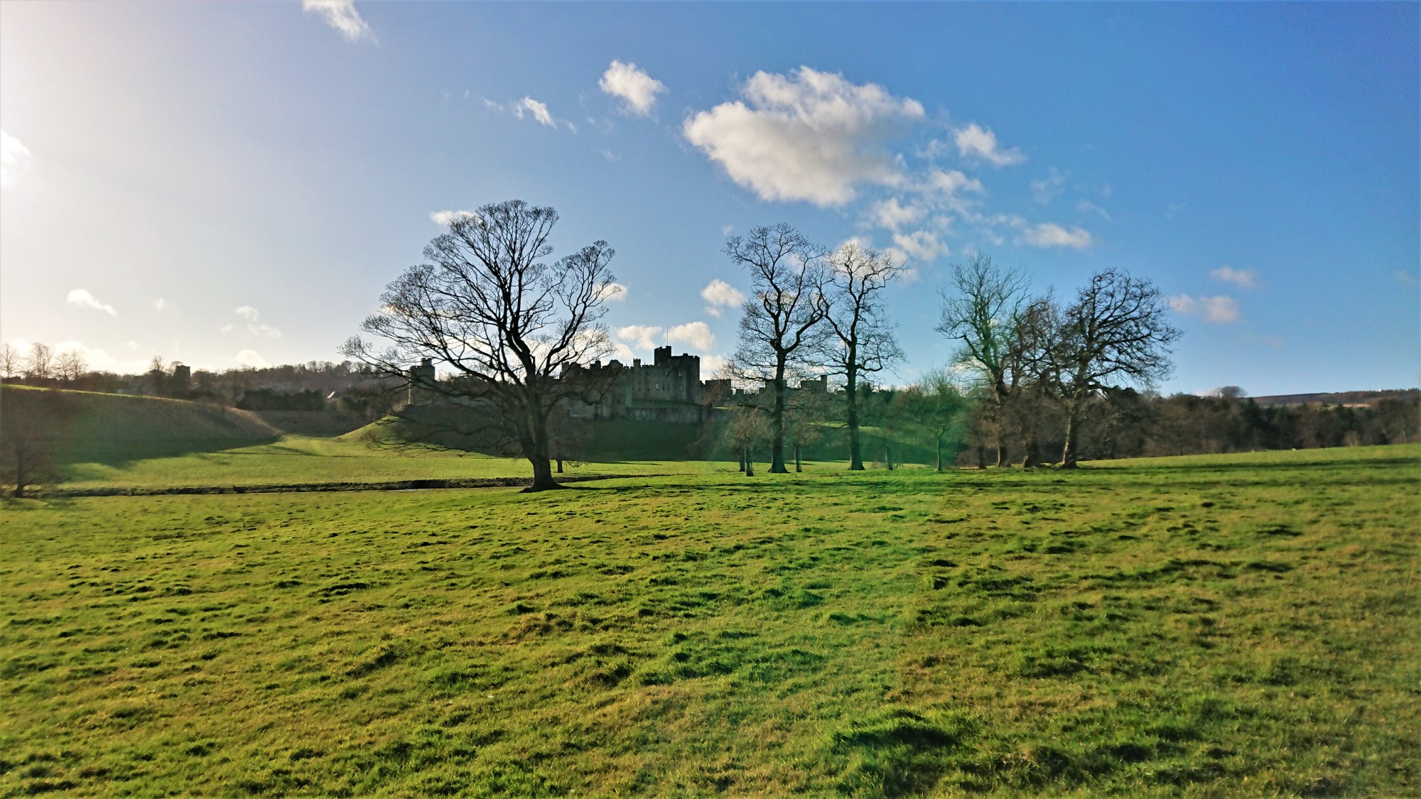 Alnwick River Walk - Jan 2024 - Strolls With Poles